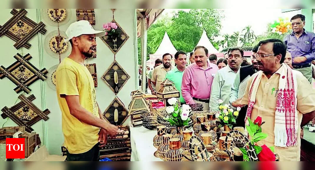 Craftsmanship Of Divyang Artisans Showcased | Varanasi News - Times of ...