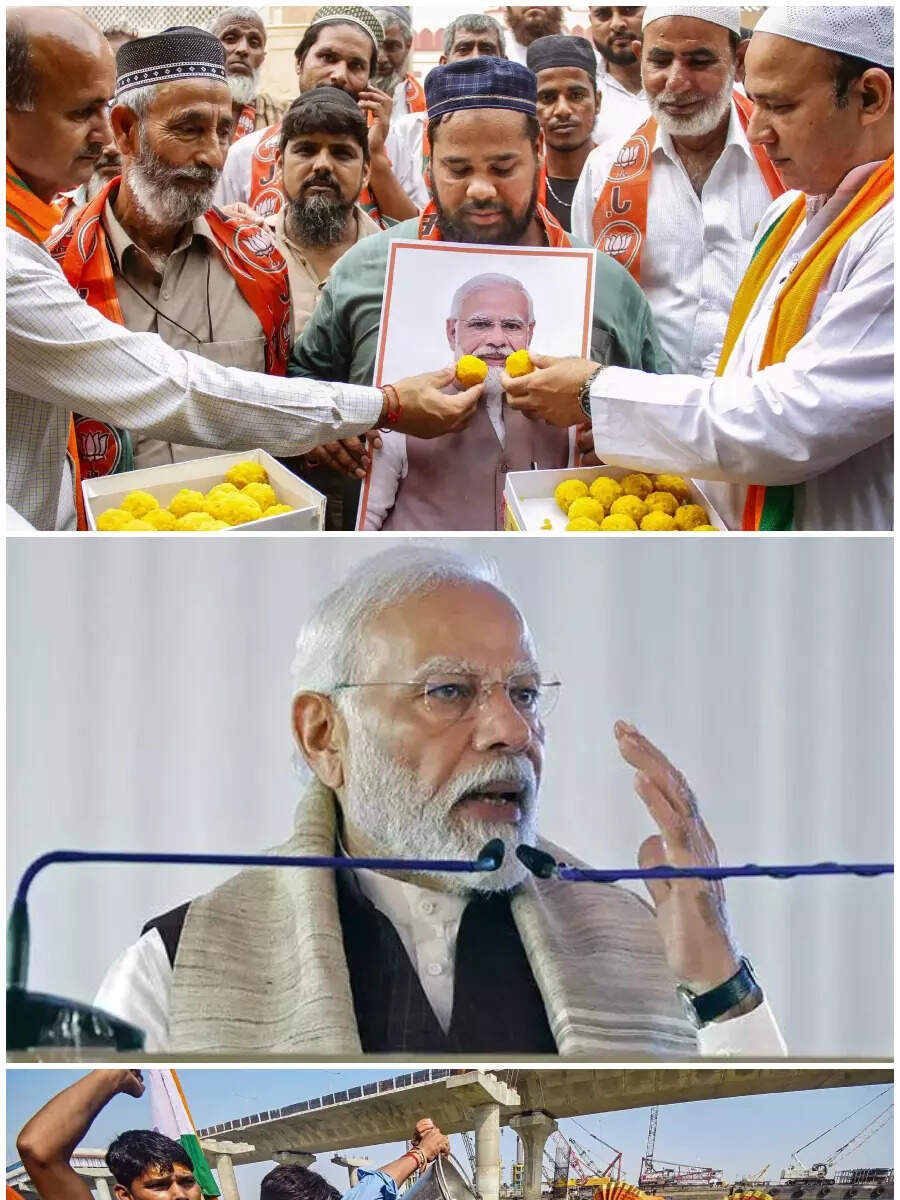 Nation celebrates PM Modi's 73rd birthday | Times of India