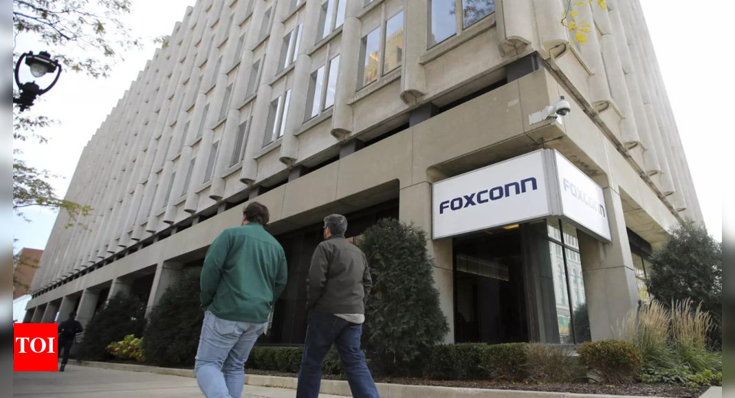 Foxconn aims to double jobs, investment in India over next 12 months - Times of India