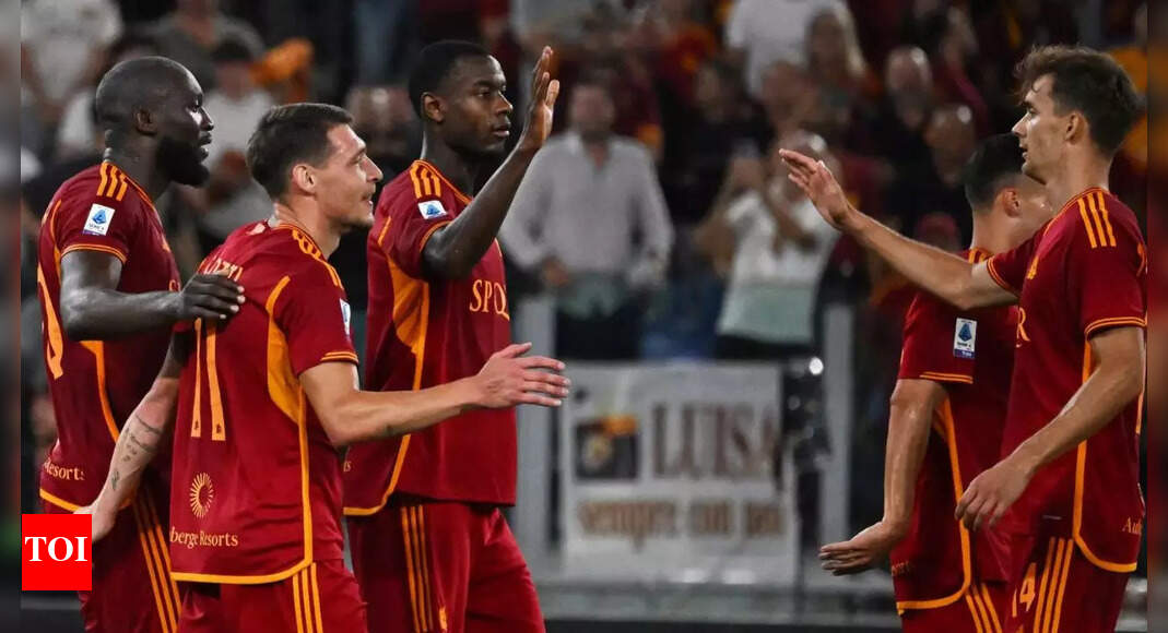 Roma humble Empoli 7-0 for first Serie A win of season | Football News ...