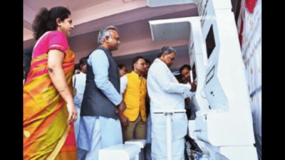 ATMs that perform health checks opened | Bengaluru News - Times of India