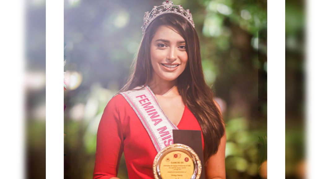 Shreya Poonja felicitated at the Delhi University centenary ...