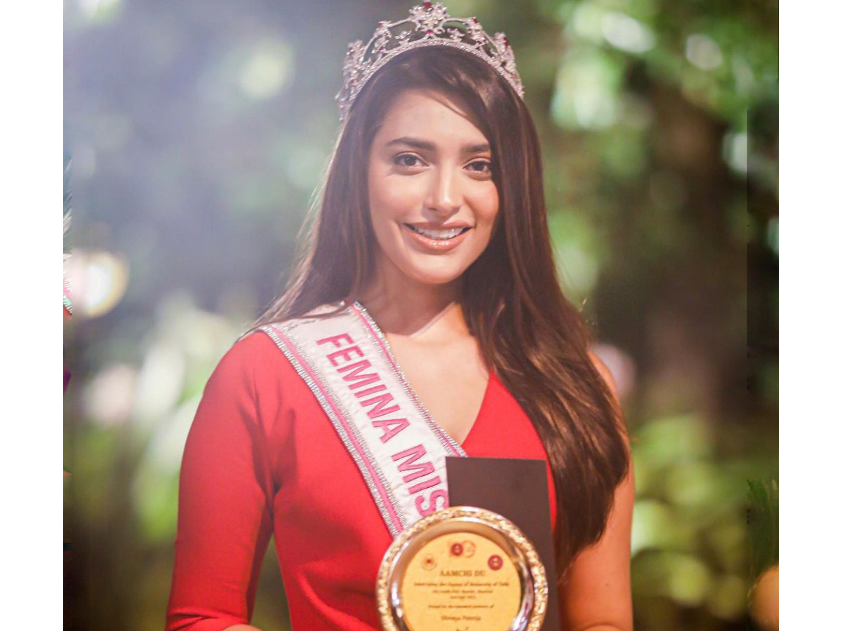 Shreya Poonja felicitated at the Delhi University centenary ...