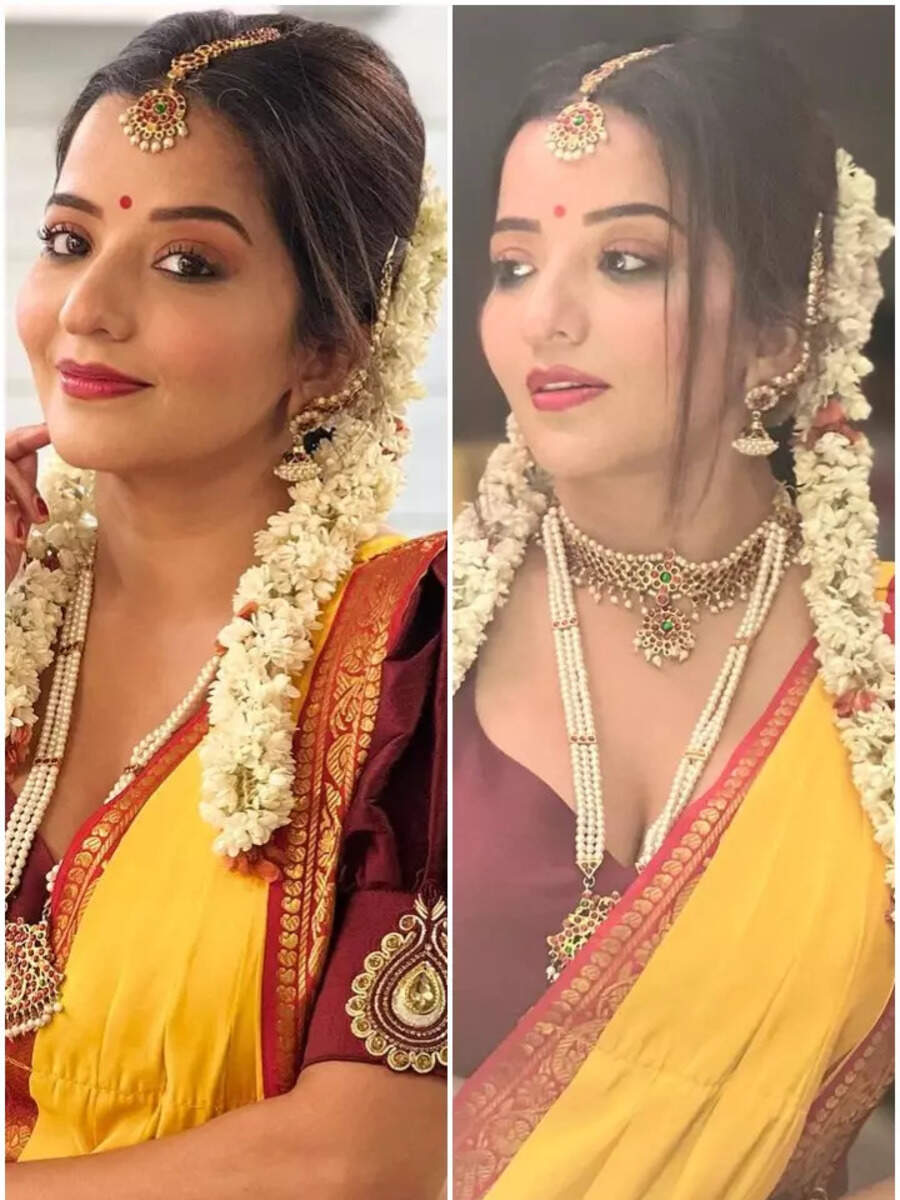 Monalisa's mesmerising pics in traditional attire | Times of India