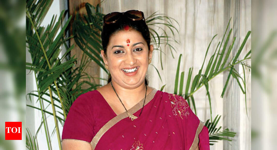 Won’t go back to tv: Smriti Irani - Times of India