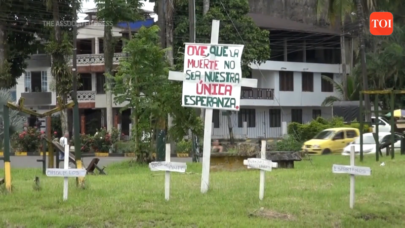 Buenaventura, a city plagued by violence and drug trade, witnessed a ...