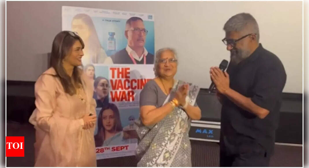 Sudha Murty reviews Vivek Agnihotri’s 'The Vaccine War', calls it 'heart-touching' | Hindi Movie ...