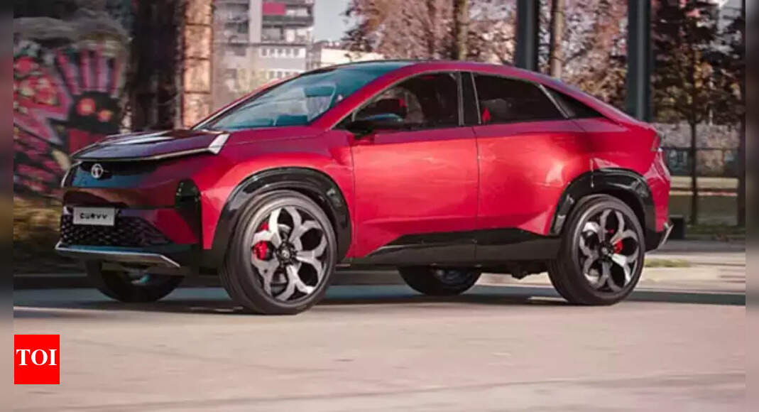 Tata Curvv coupe SUV nears production, what to expect - Times of India
