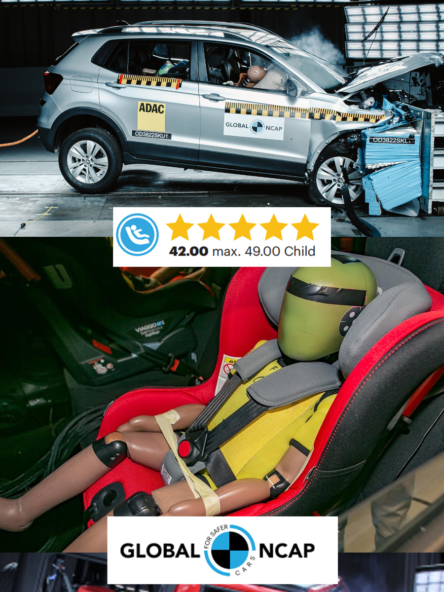 5 Cars With The Best Child Safety, Volkswagen Virtus, Skoda Slavia ...