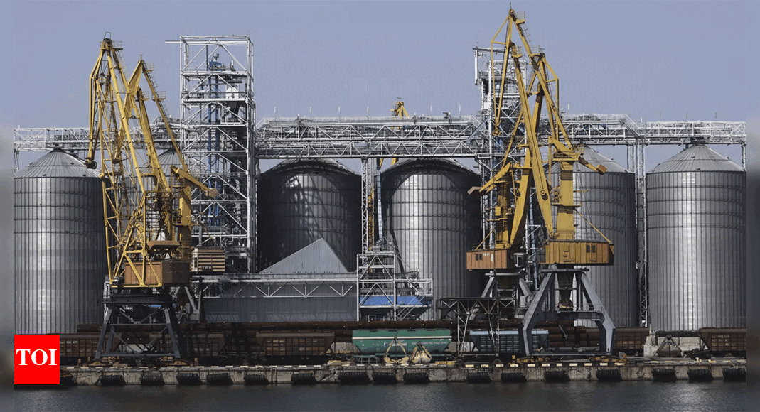 Explosion damages cargo ship near Ukraine-Romania border - Times of India