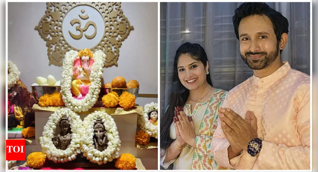 Ghum Hai Kisikey Pyaar Meiin actor Nivaan Sen celebrates Ganesh ...