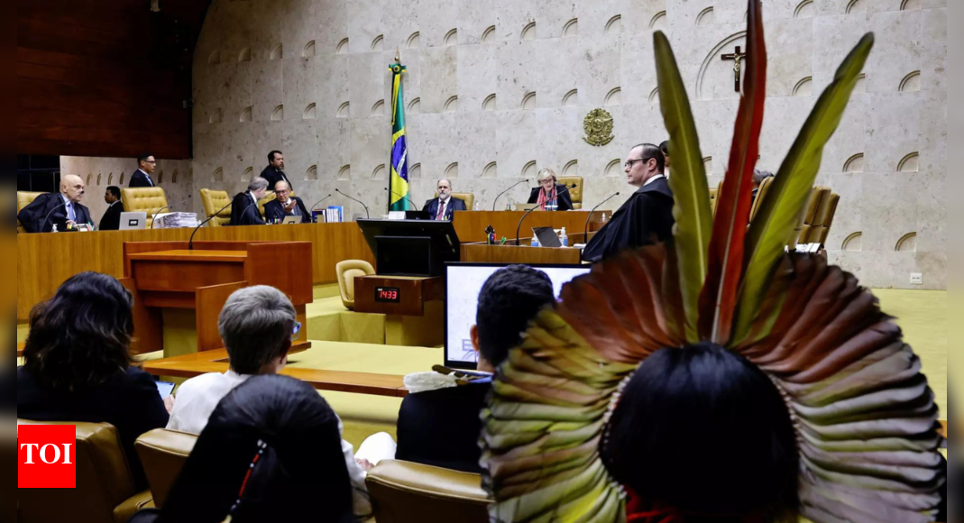 Brazil top court rejects time limit on Indigenous land claims - Times ...