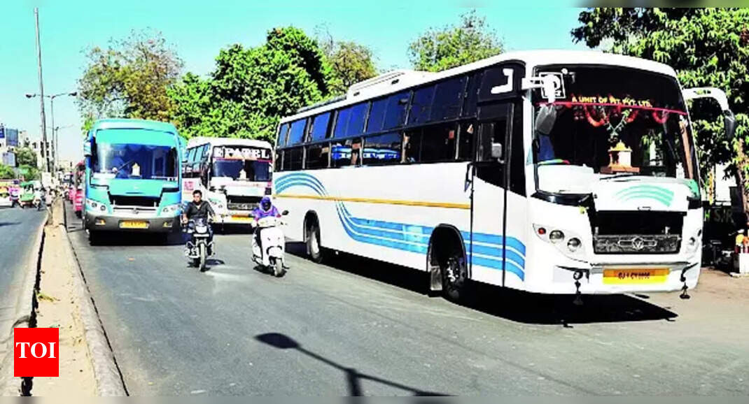 No Verdict On Private Bus Ban Yet | Ahmedabad News - Times of India