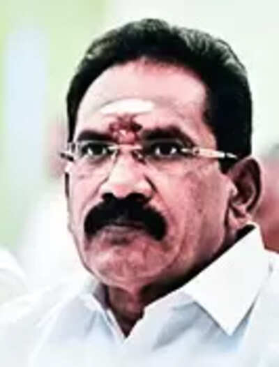 EPS: Bjp Should Announce Eps As Cm Candidate: Sellur Raju | - Times of India