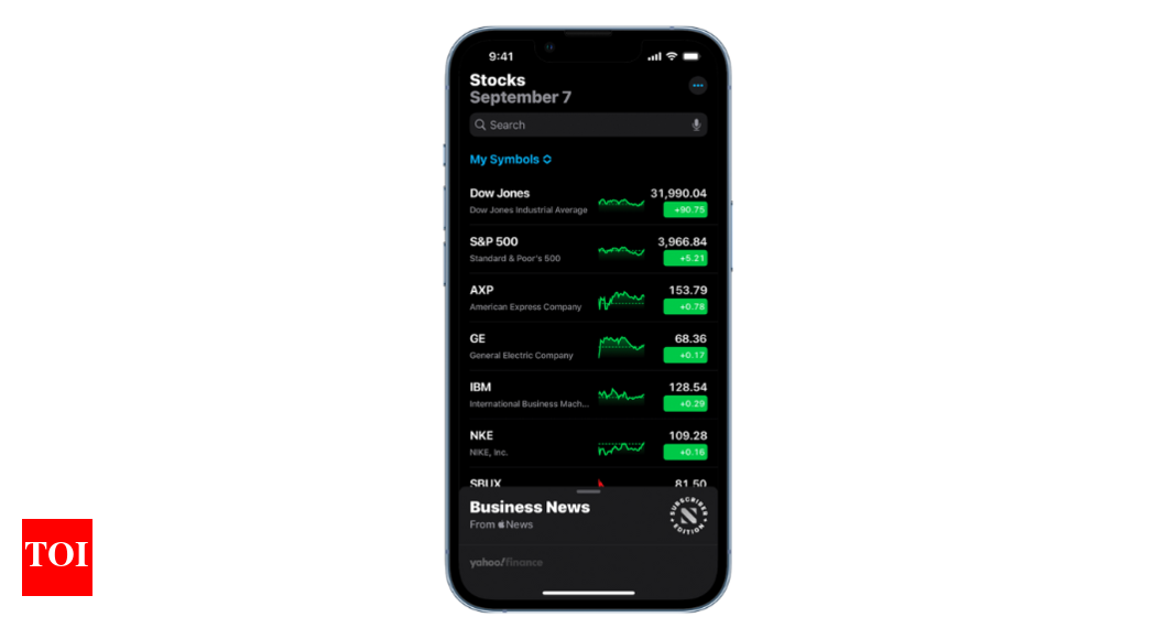 Apple had plans to let users trade stocks on their iPhone - Times of India