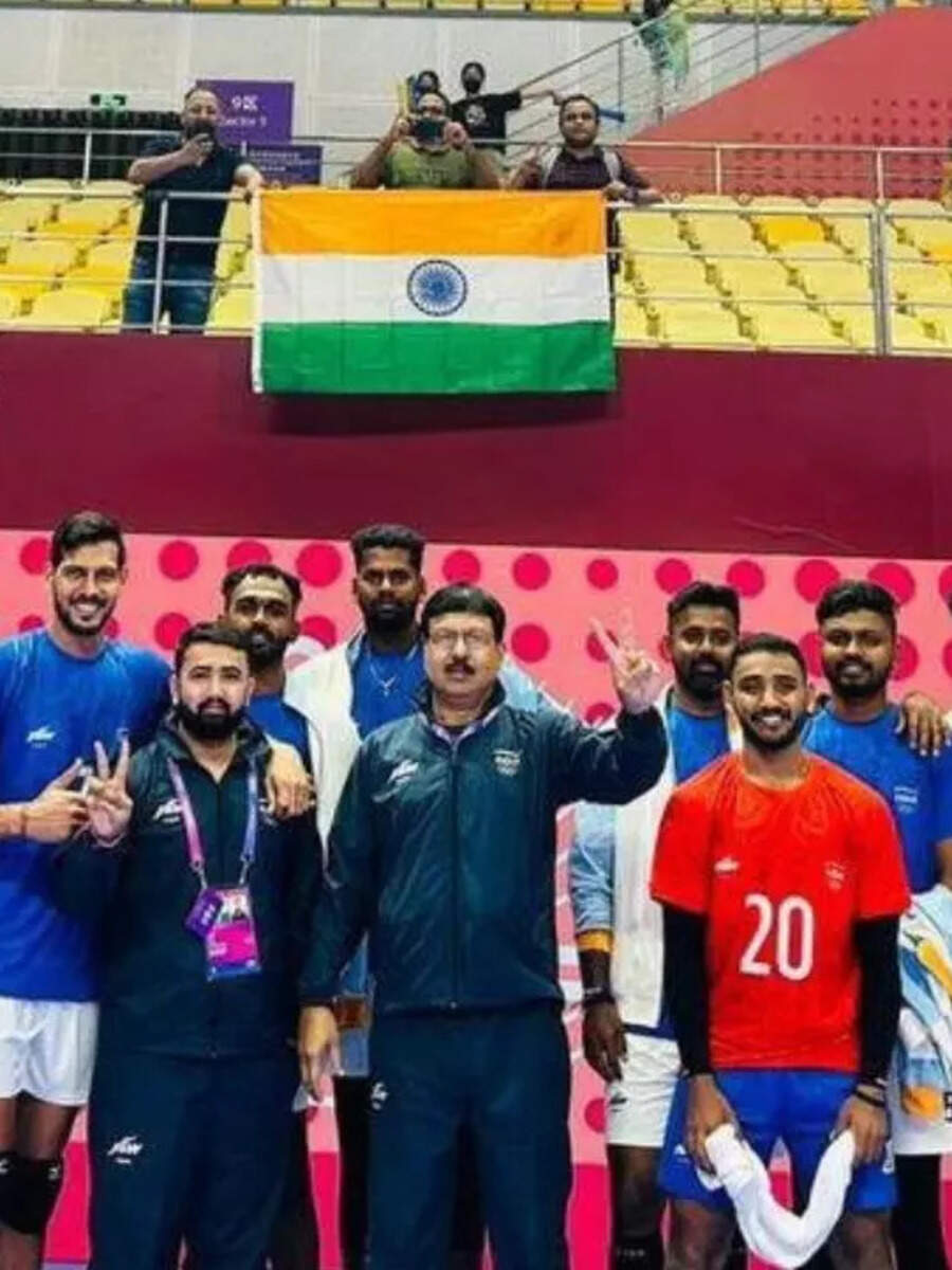 Team India's Men Volleyball Team Advances To Quarterfinals Following 3 ...