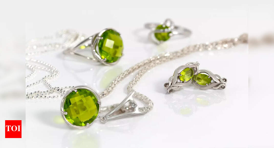 Emerald glow: The allure of peridot - Times of India