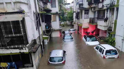 Nagpur Rains: Cloudburst? Several areas flooded in Nagpur | Nagpur News - Times of India