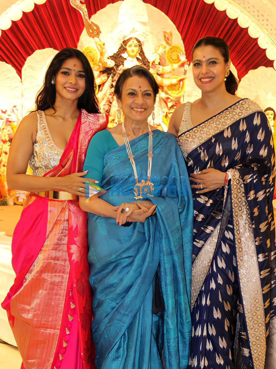 9 Pics That Proof Tanuja, Kajol, Tanisha Are Mother-Daughter Goals ...