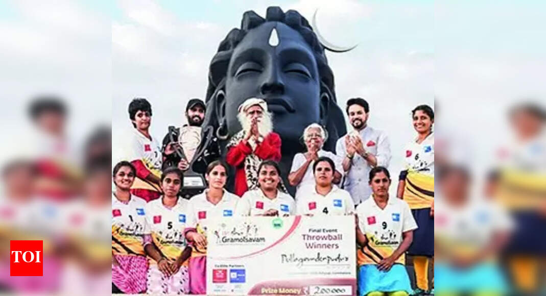 Sports: Isha Gramotsavam A Tool To Revive Rural Spirit, Says Anurag ...