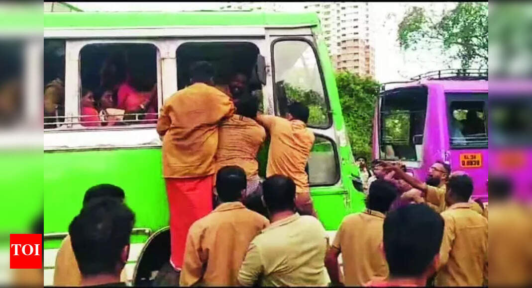 Rash Driving: Rash Driving By Private Bus Causes Yet Another Accident ...