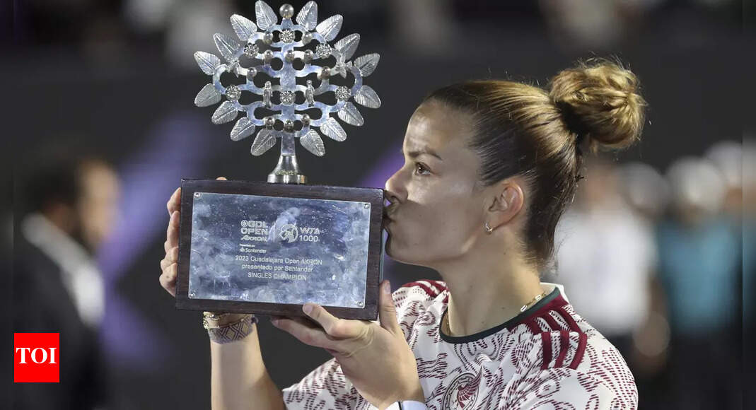 Maria Sakkari downs Caroline Dolehide for WTA Guadalajara title ...