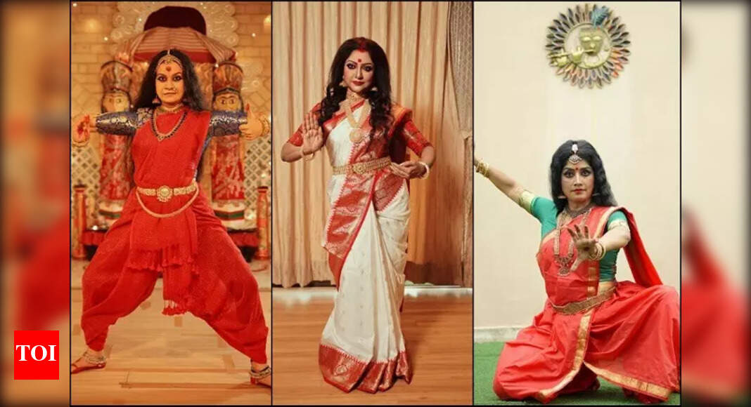 Dance of Durga: Dancers celebrate Durga’s many forms - Times of India