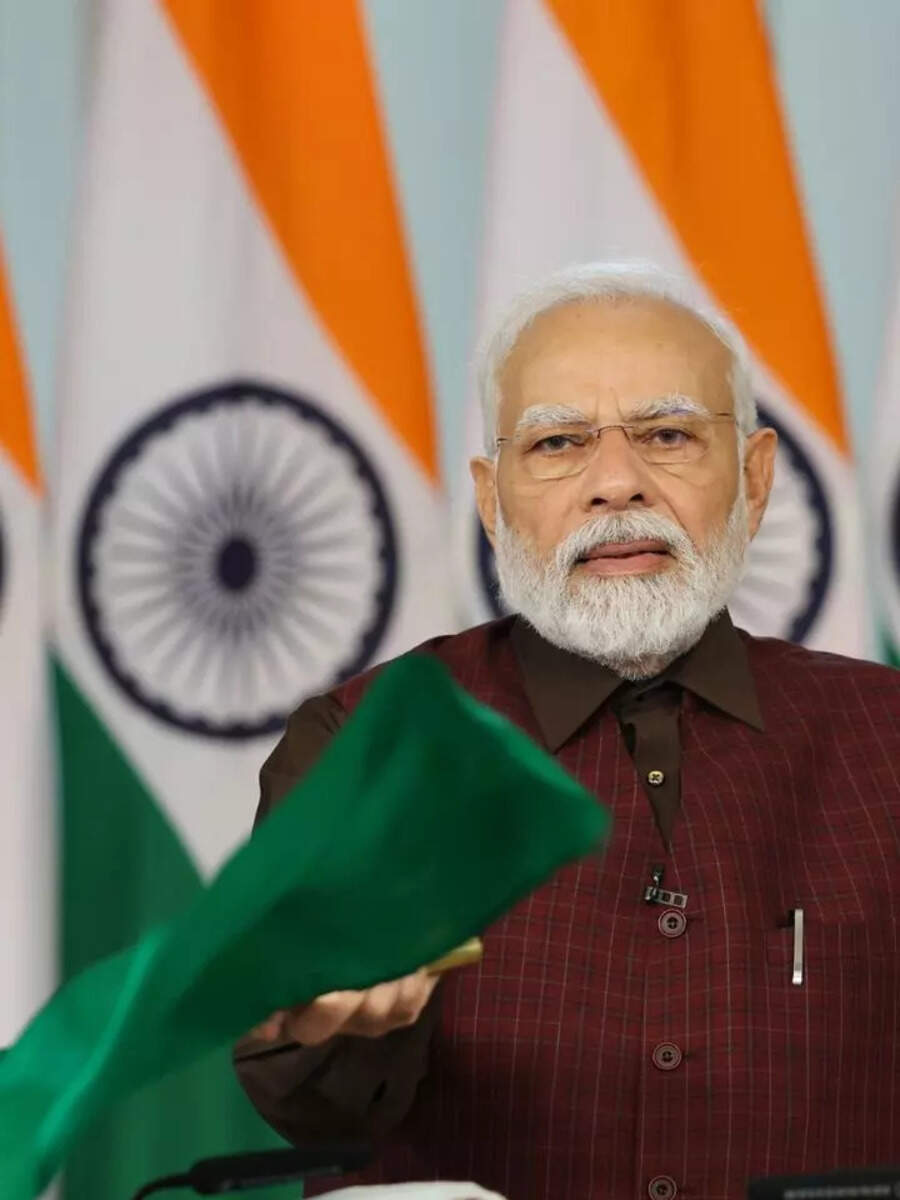 PM Modi flags off the 9 New Vande Bharat Trains | Check Routes | Times Now