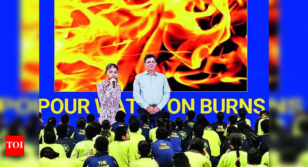 Fire Safety: Burn Survivor Returns To School To Spread Fire Safety ...