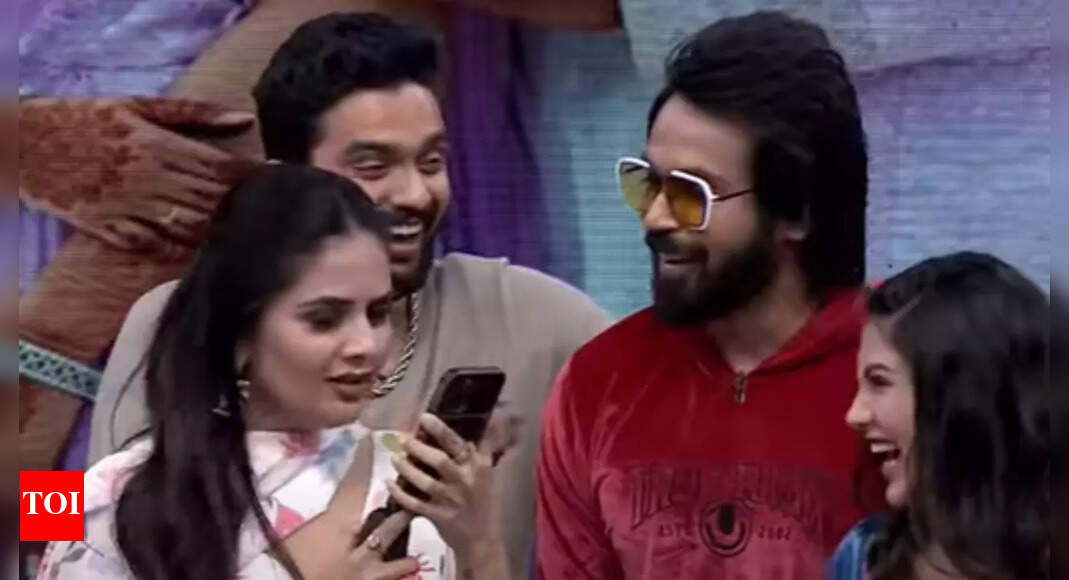 Anchor Sreemukhi teases Maanas Nagulapalli's fiance in Aadivaaram with Star Maa Parivaaram show ...