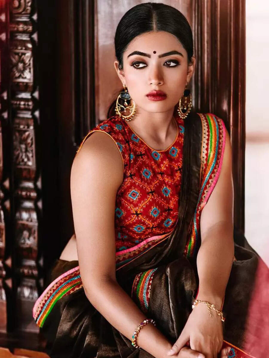 Rashmika Mandanna dazzles in traditional attire | TOIPhotogallery