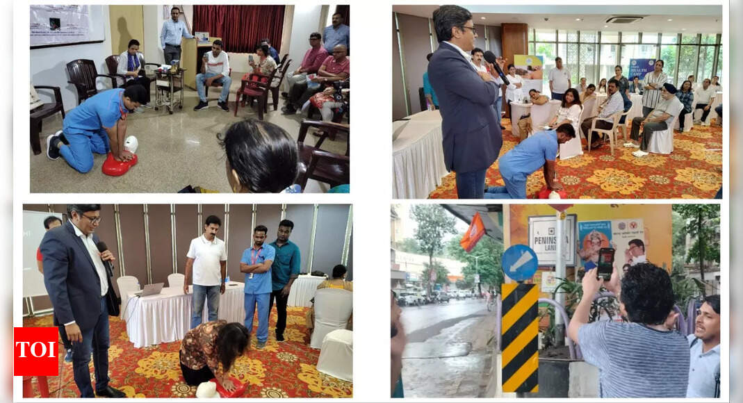 CPR Training: #WorldHeartDay Over 200 Mumbai citizens participate in ...