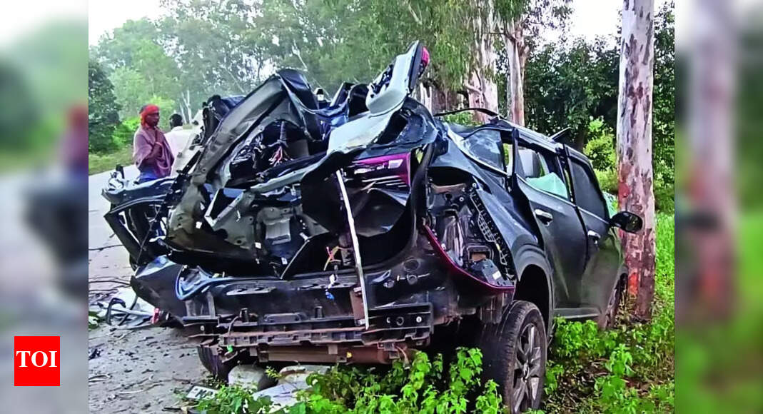 Tree: 5 Die As Car Crashes Into Tree In Umaria | Bhopal News - Times of ...