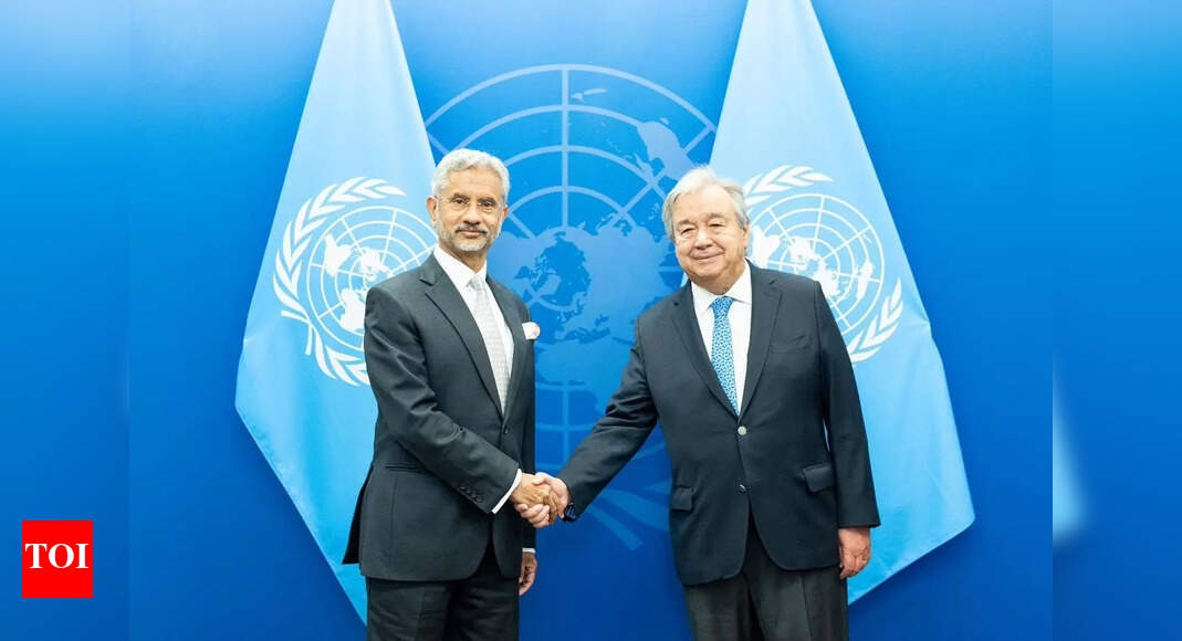 Un General Assembly 2023 S Jaishankar To Address United Nations