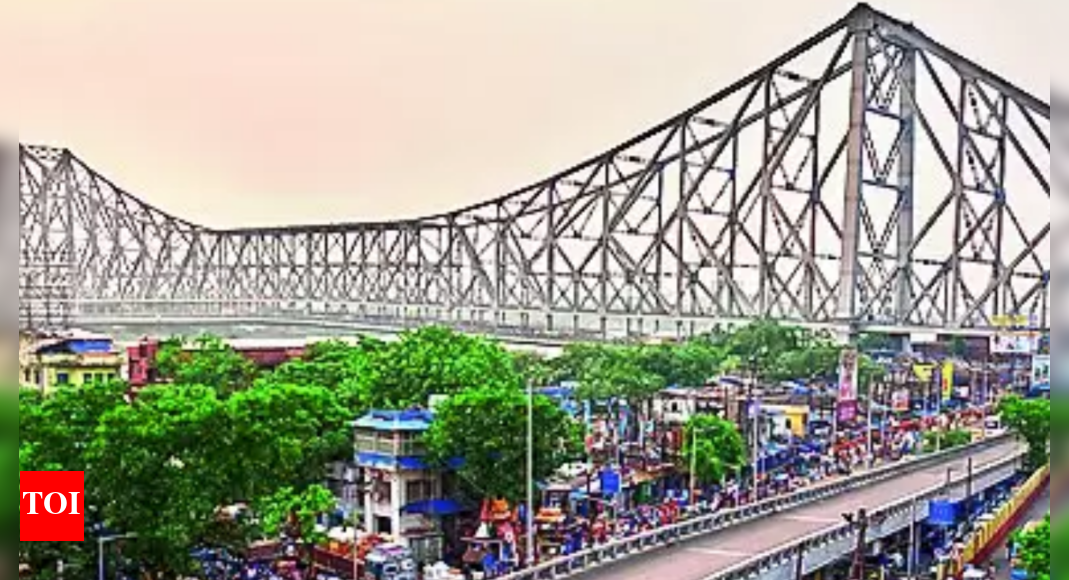Beautification plan for Howrah Bridge, riverbank | Kolkata News - Times ...