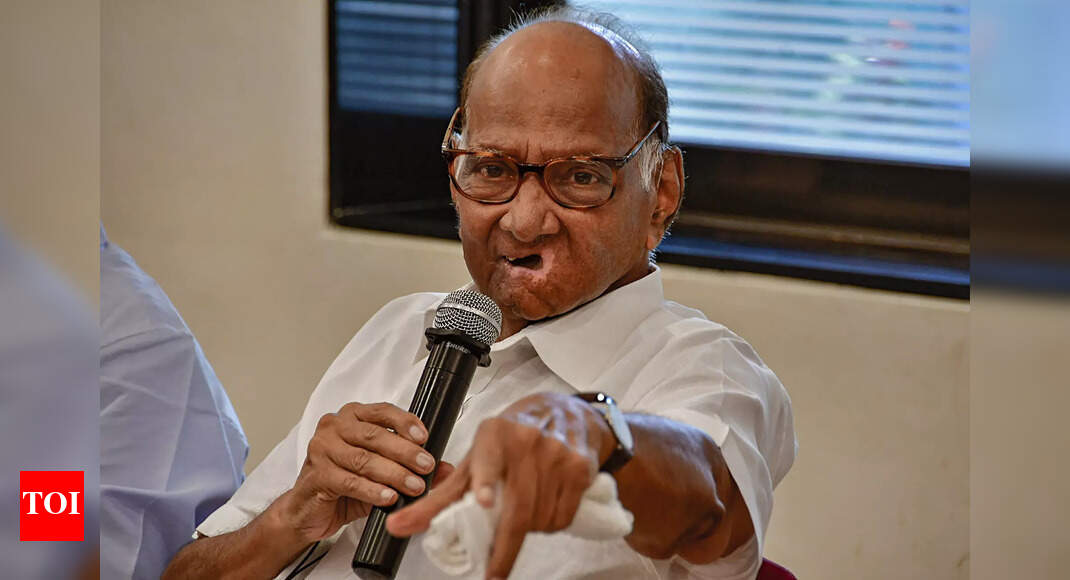 Sharad Pawar: NCP president says no party opposed women quota | India News - Times of India