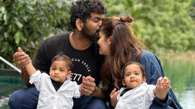 Vignesh Shivan and Nayanthara celebrate the first birthday of their twin sons in Malaysia; see ...