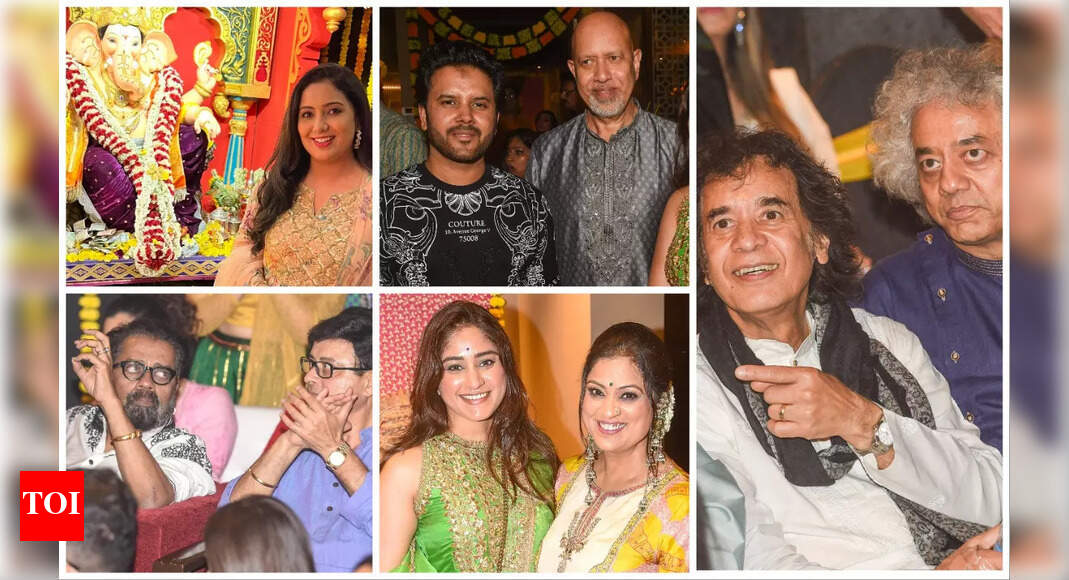 Music industry gets together for Shankar Mahadevan’s Ganpati bhajan sandhya | Hindi Movie News ...