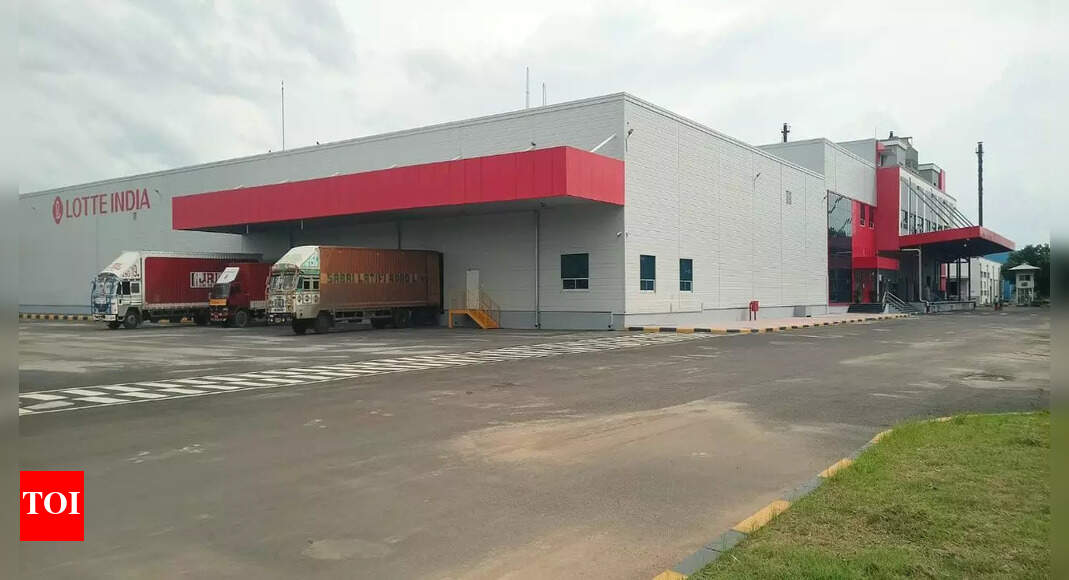 Lotte India opens expanded confectionery factory near Chennai - Times ...
