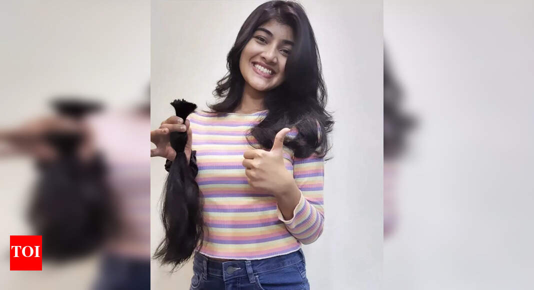 Wanted to donate hair for a cause than just let it go for waste ...