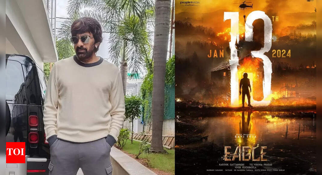 Eagle Release Date: Ravi Teja's 'Eagle' to release on January 13, 2024 ...