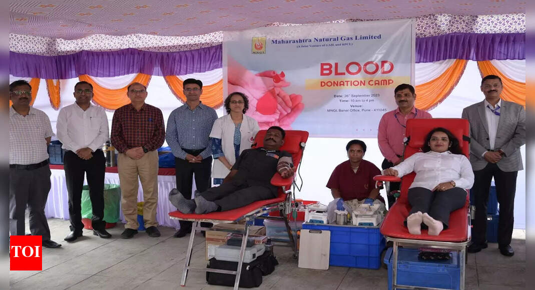 MNGL organises blood donation camp in Pune to mark Ganpati festival ...