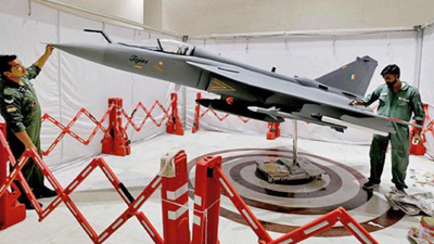 IAF: Iaf’s Gift To Mp: Lca Tejas Model To Be Unveiled Today; Rehearsal ...