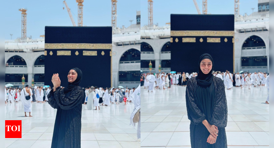 Sana Makbul visits Mecca Medina for her first Umrah on the pious day of ...