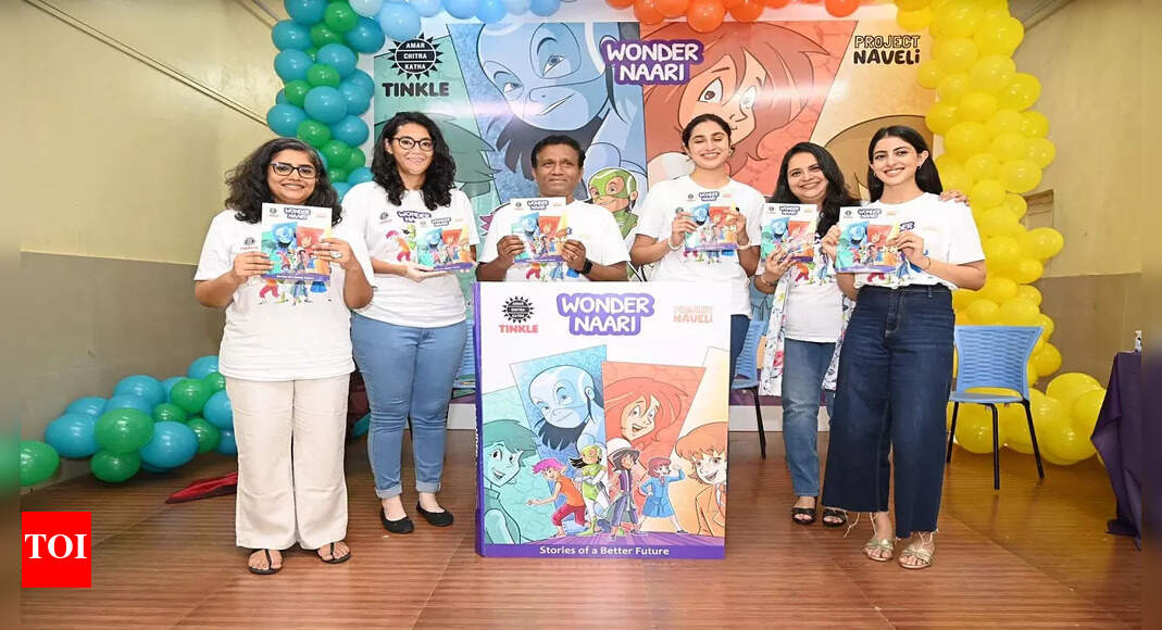 Navya Naveli Nanda and Tinkle Comics collaborate for 'Wonder Naari ...