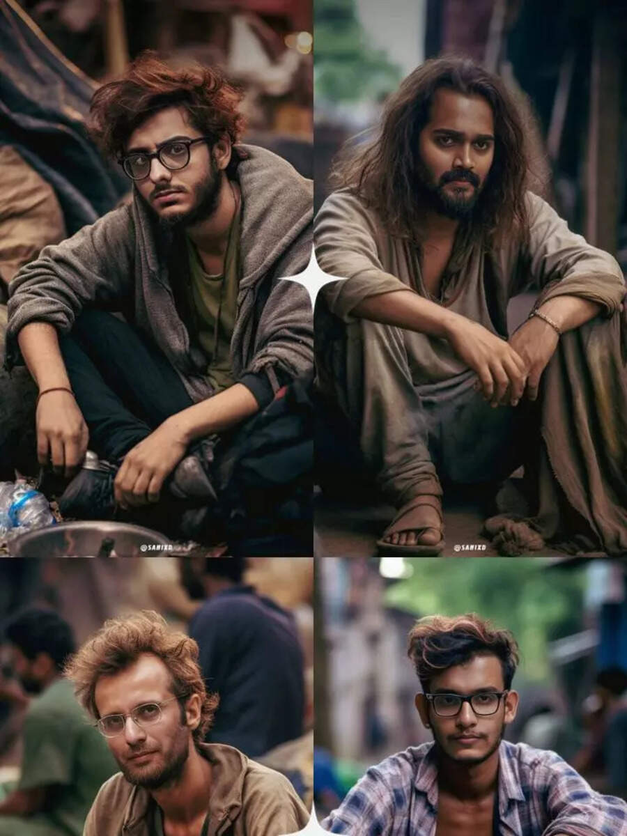 AI Imagines Youtubers without YouTube! Carry Minati, Bhuvan Bam, Technical Guruji, Dhruv Rathee ...