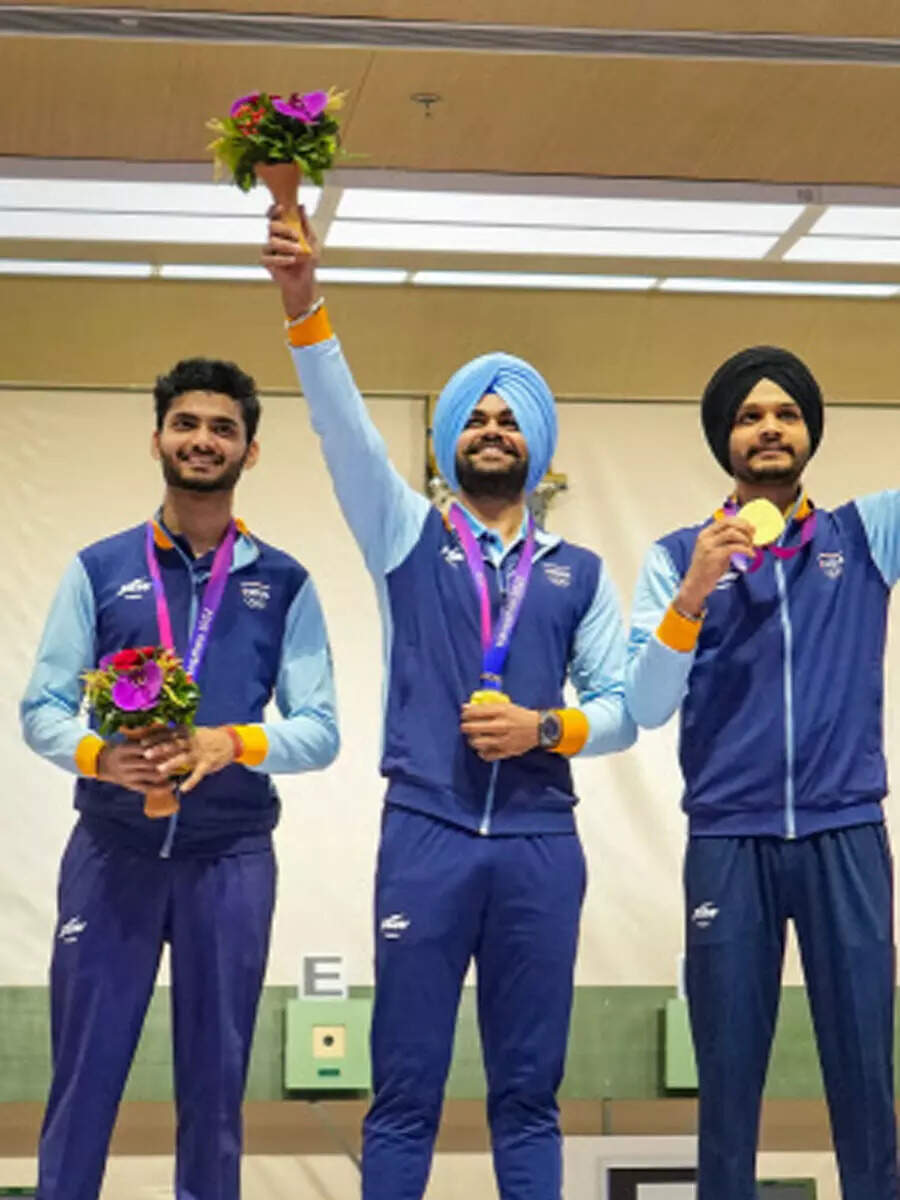 Hangzhou Asian Games: Shooters clinch India's only gold on Day 5 ...