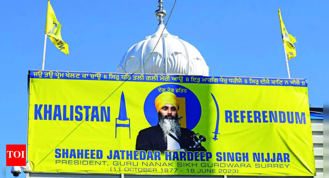 Canadian police say probe into killing of Hardeep Singh Nijjar 'active and ongoing' - Times of India