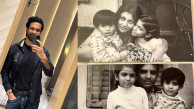 Rajeev Sen shares a childhood picture with Sushmita Sen and his parents ...