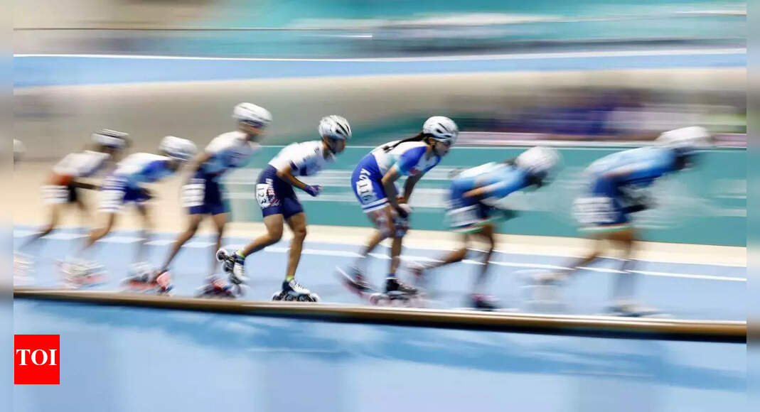 Asian Games: Indian speed skaters Anandkumar Velkumar and Siddhant ...